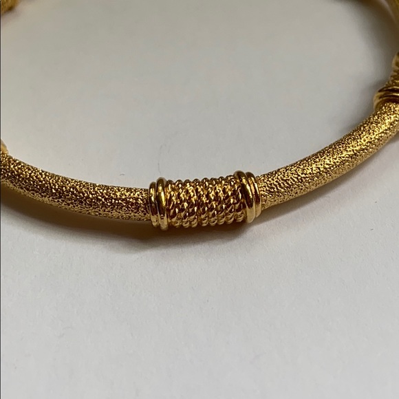Trifari | Jewelry | Vintage Crown Trifari Gold Bangle | Poshmark